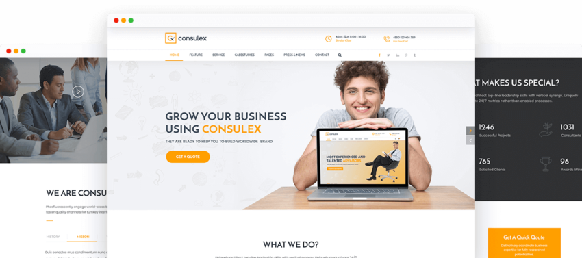 Consulex - Meet our new Finance and Consulting business WordPress ...